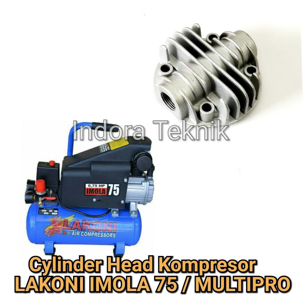 Cylinder Head Lakoni IMOLA 75 - Multipro 3/4 - Spare Part Kompresor ...