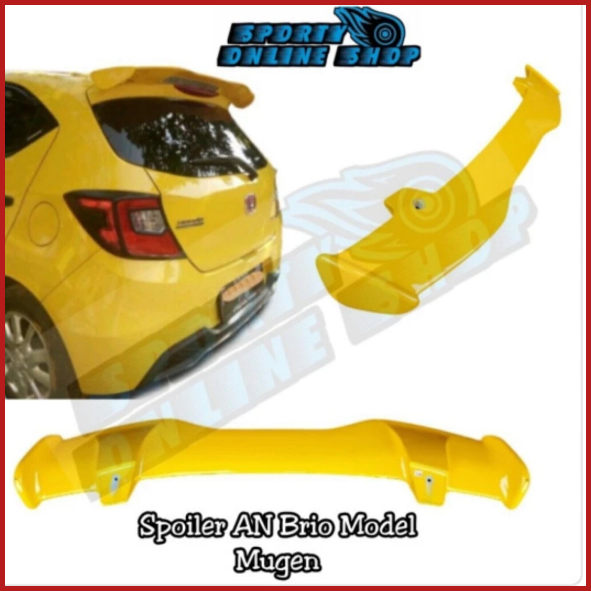 Spoiler Sayap Mobil Brio 2018up Model Mugen | Lazada Indonesia