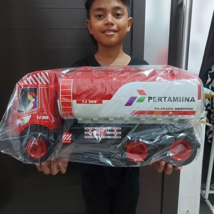 Mainan anak Mobil Pertamina ukuran jumbo panjang 55cm lebar 20cm ...