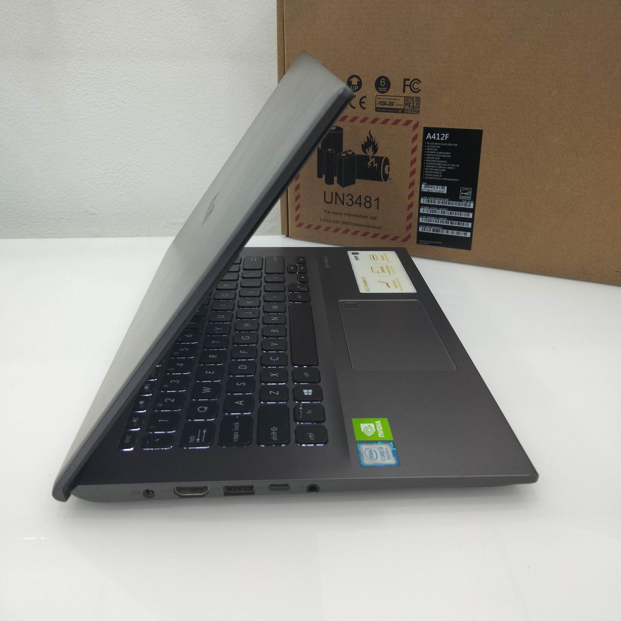 Laptop Asus Vivobook A412F Intel core i3 8145U RAM 8GB SSD 512GB Nvidia ...