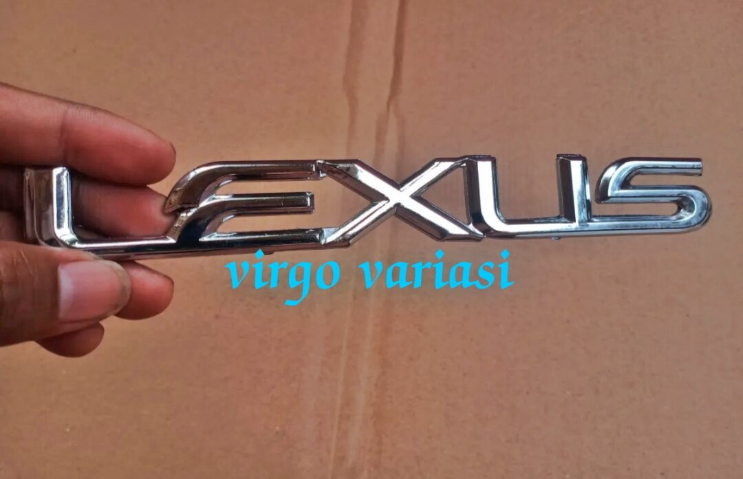 emblem tulisan ( LEXUS ). | Lazada Indonesia