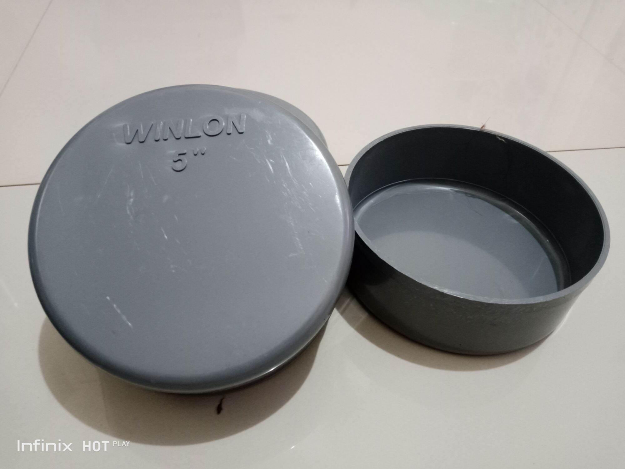 Tutup Paralon PVC 5 inch / Dop paralon PVC | Lazada Indonesia