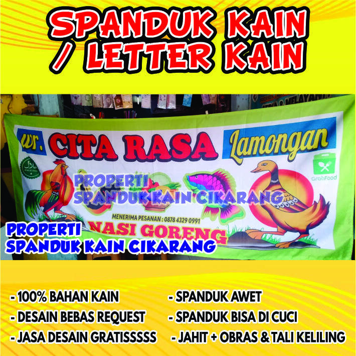 SPANDUK PECEL LELE (FREE DESIGN) / sepanduk pecel lele / spanduk pecel ...
