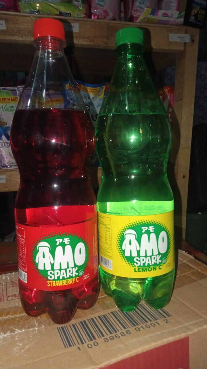 Amo Spark Minuman Soda Berkarbonasi 1100 ml | Lazada Indonesia