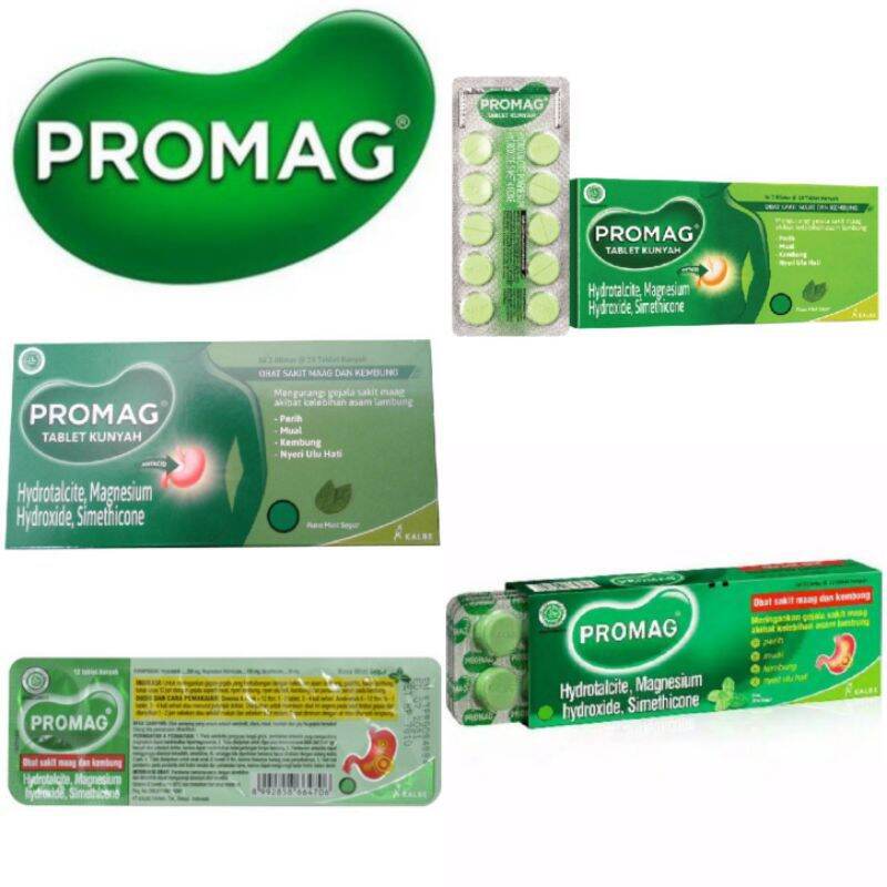 Promag Tablet Obat Sakit Maag Box Isi 3 Blister | Lazada Indonesia