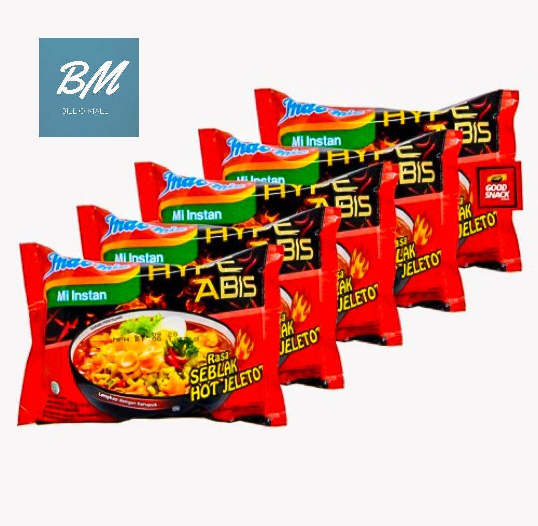 Indomie Seblak Hot Jeletot 5 Pcs / Indomie Kuah Rasa Seblak Hot Jeletot ...