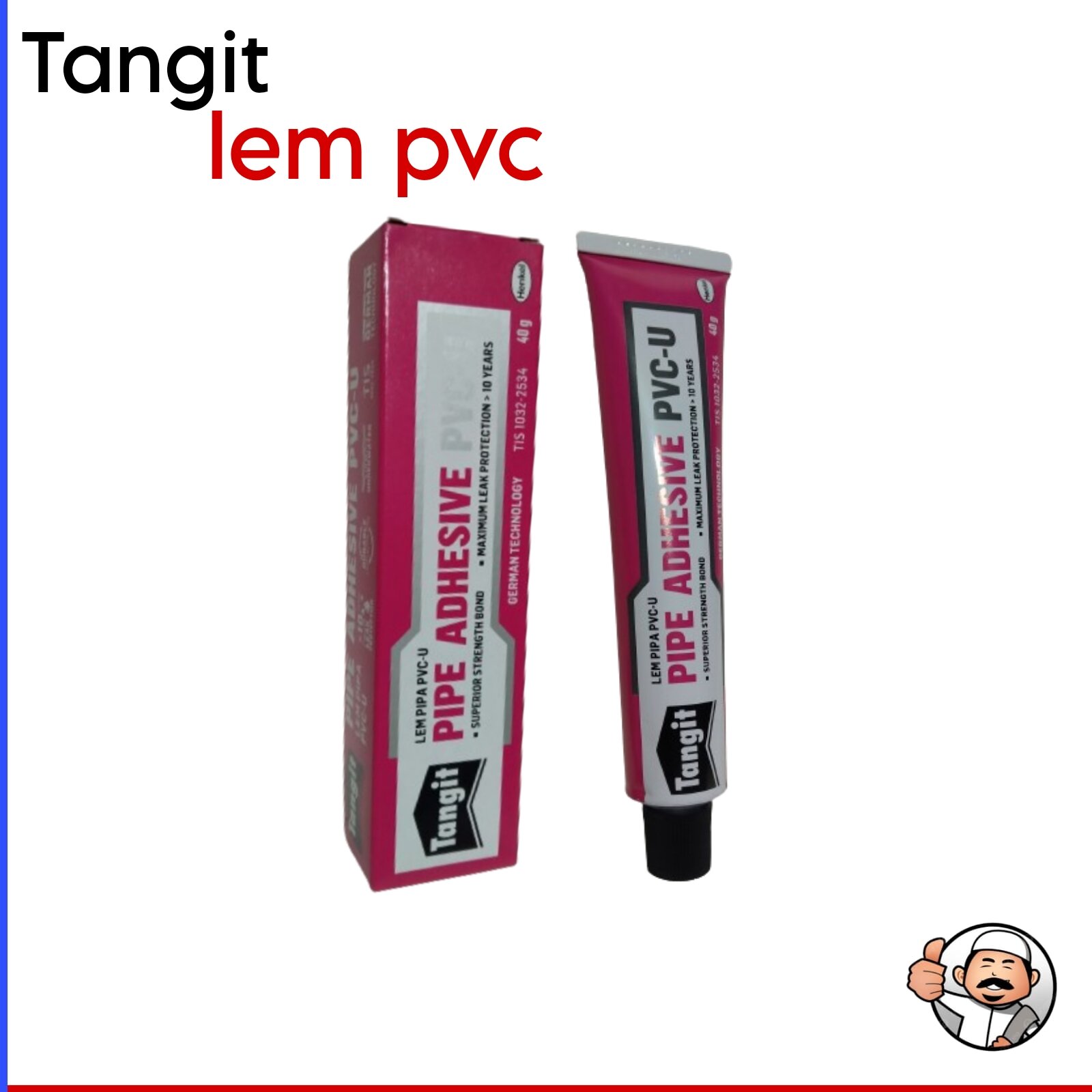 Tangit Lem pipa pvc original perekat sambungan pralon | Lazada Indonesia