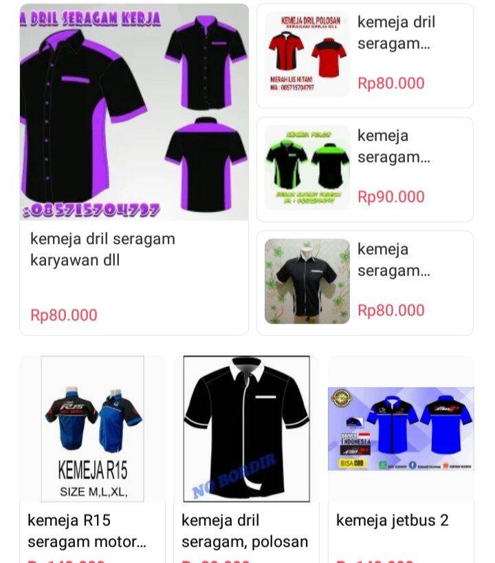 fakih seragam Toko resmi di Indonesia, Online Shop 12 2024