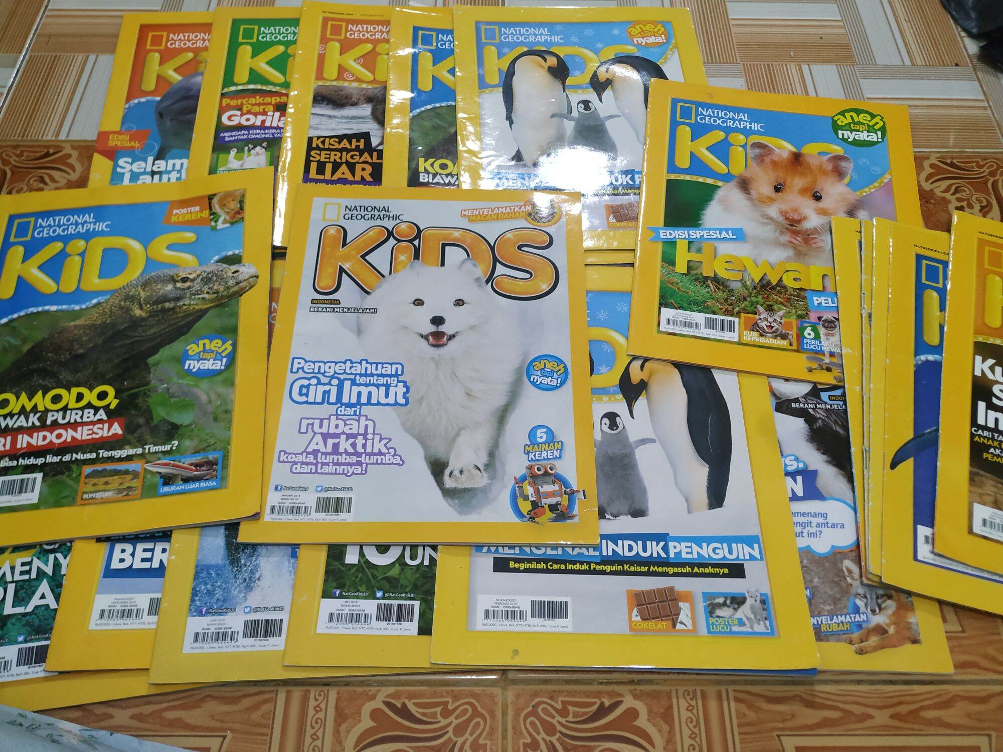 Majalah Natgeo Kids Edisi Bahasa Indonesia second | Lazada Indonesia