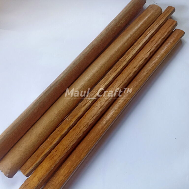 Batang Pohon Sagu / Rumbia Kering 1 meter Untuk Berbagai Kerajinan ...