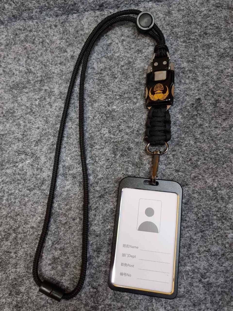 TALI LANYARD ID CARD LOGO KORPRI/PNS MODEL TACTICAL | Lazada Indonesia