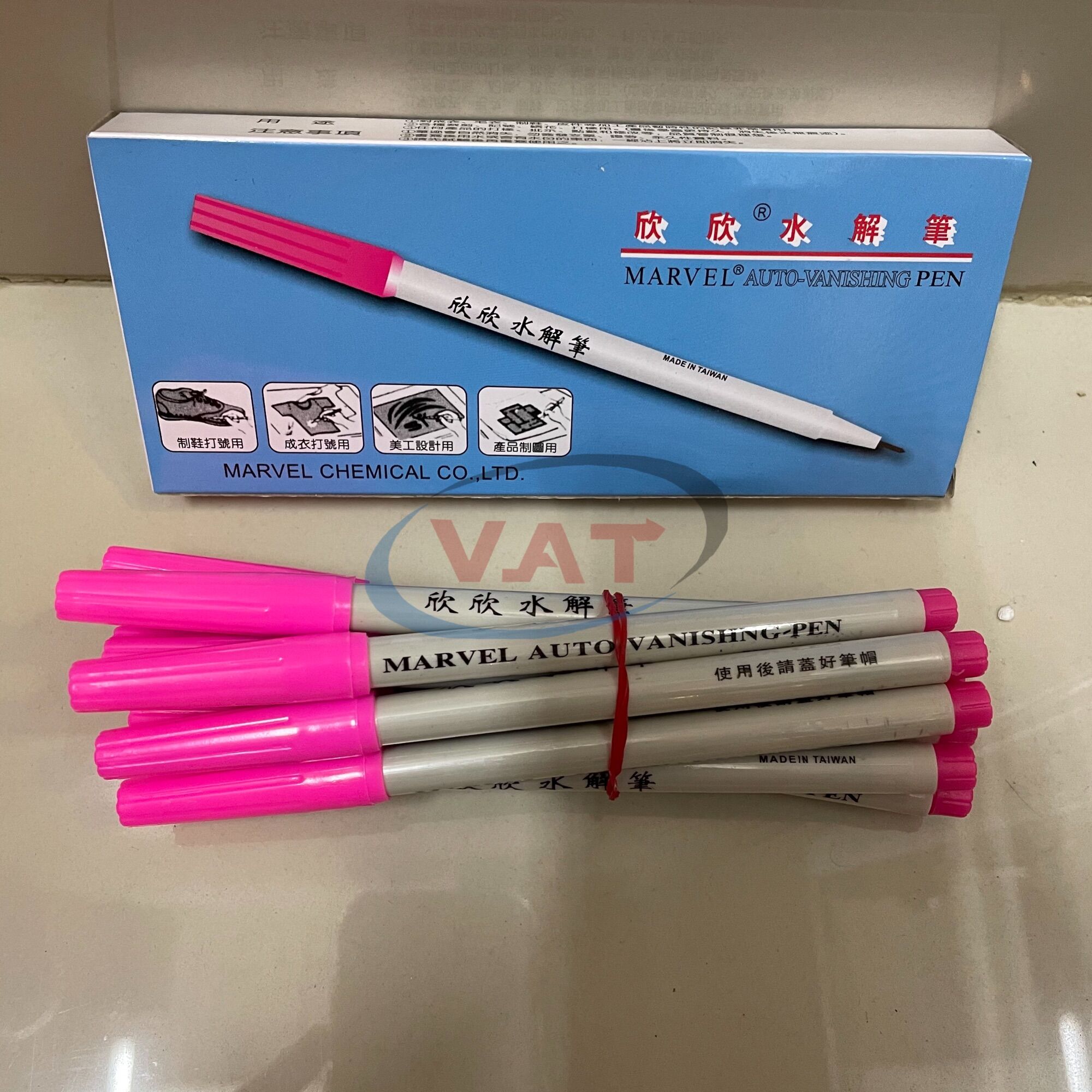 marvel pen/magic pen/auto vanishing pen pink | Lazada Indonesia