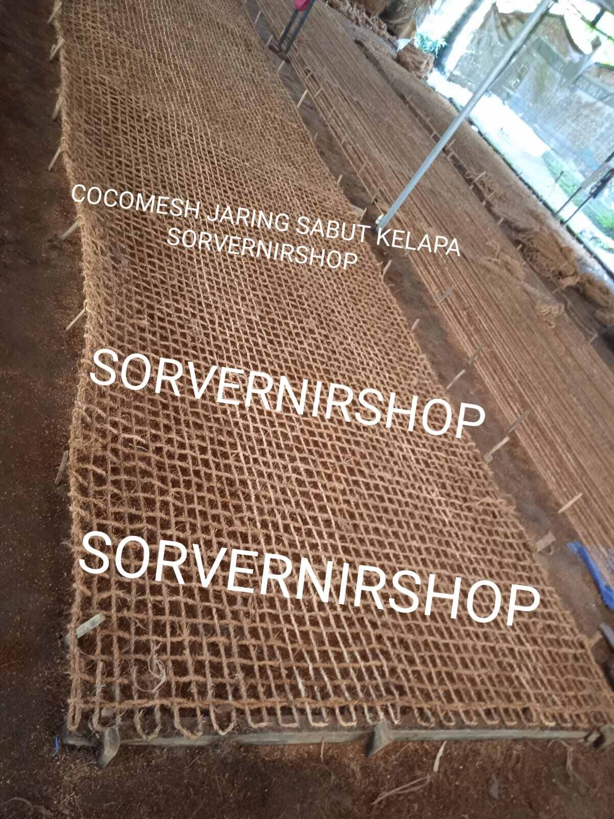 50meter cocomesh coconet jaring tali serabut kelapa rambatan tanaman ...