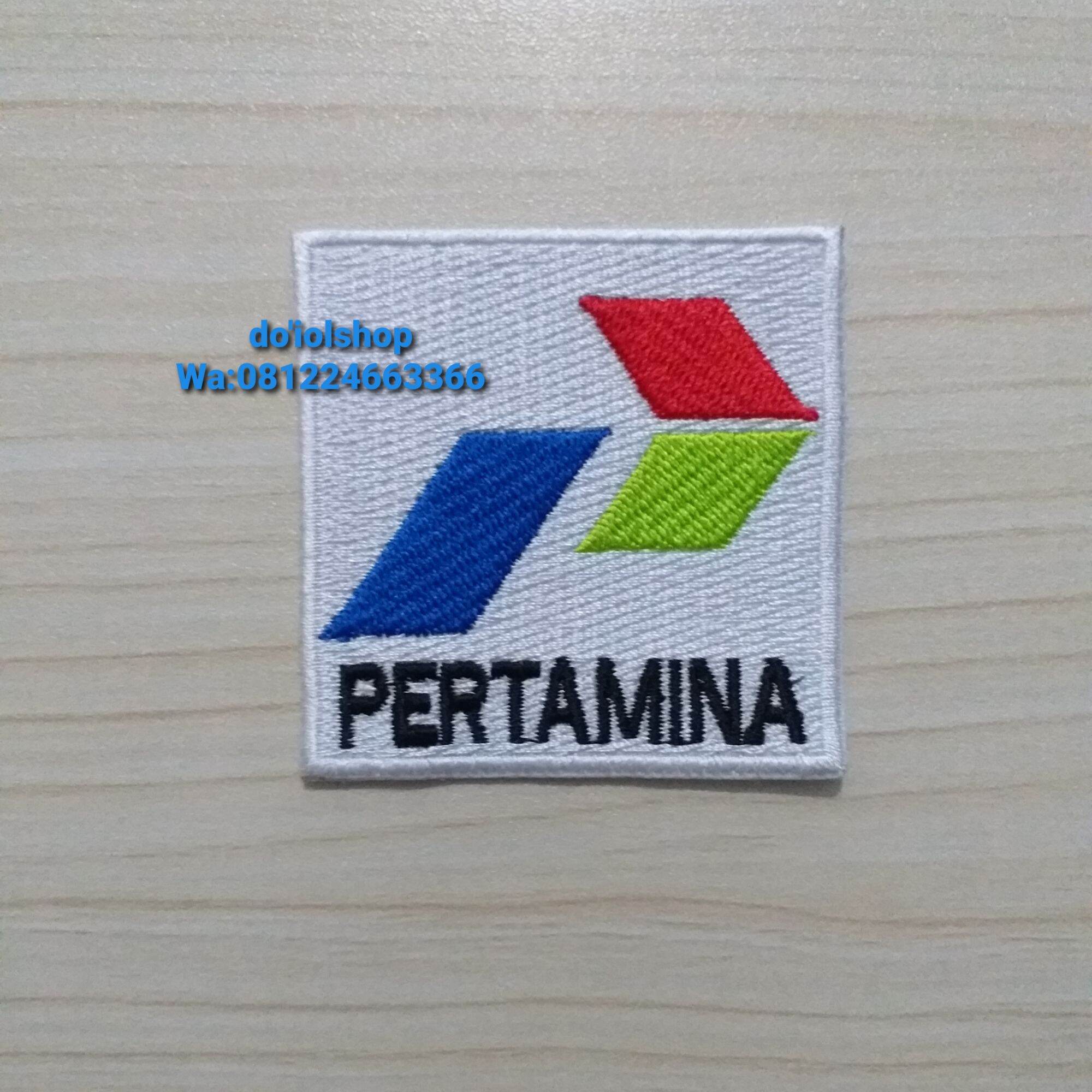 LOGO BORDIR PERTAMINA / LOGO PERTAMINA TERBARU / LOGO BORDIR PERTAMINA TERBARU | Lazada Indonesia