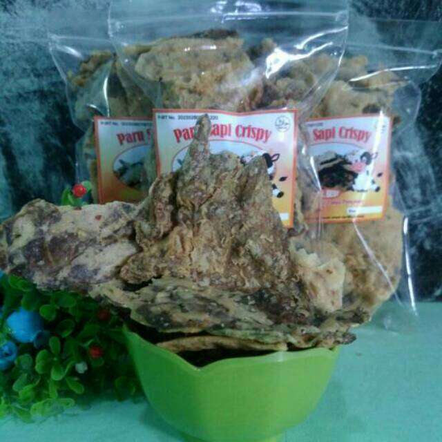 paru sapi crispy keripik paru 100gr enak dan gurih | Lazada Indonesia