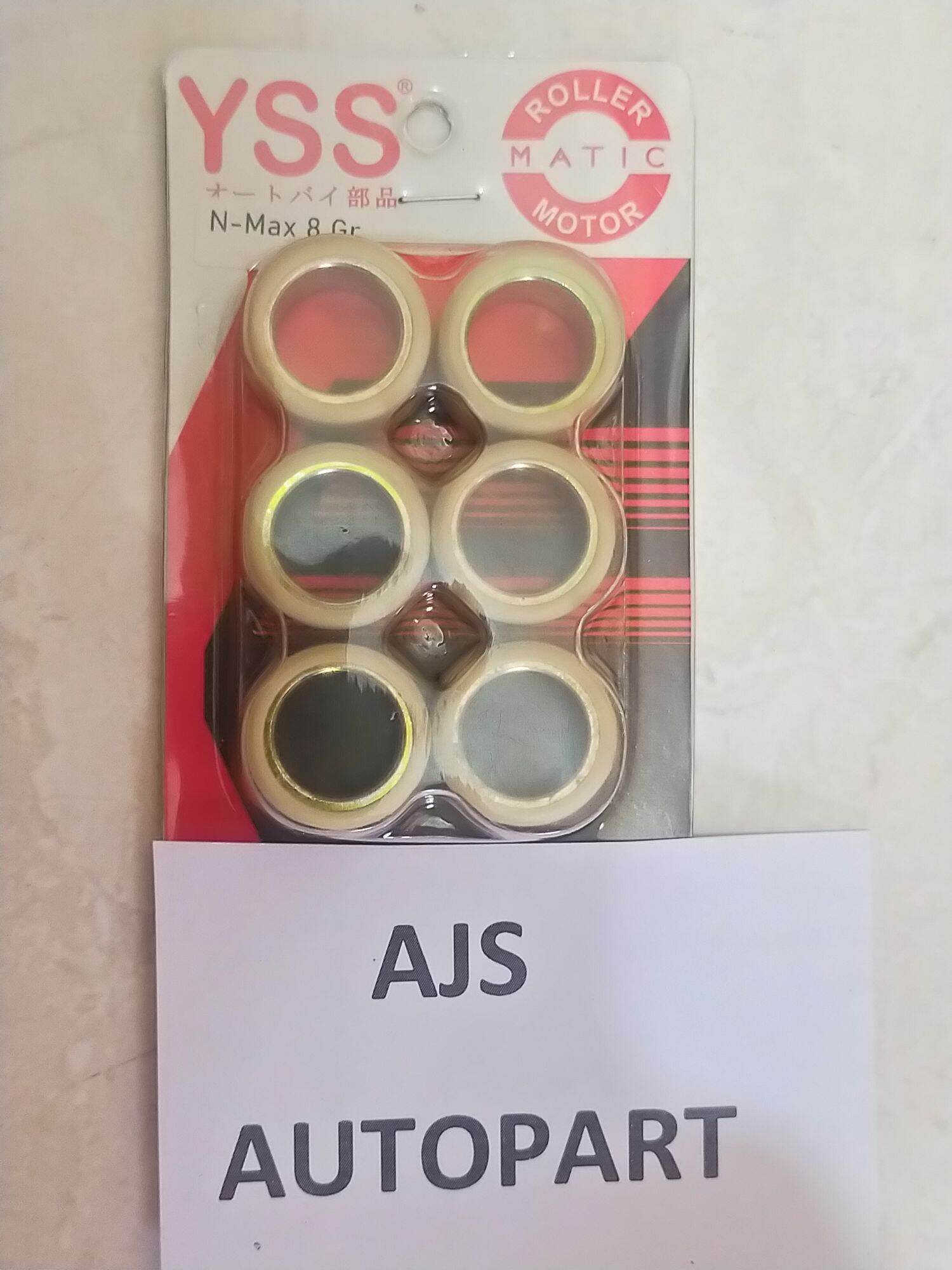 Roller N max Roller Racing 8 Gram YSS Yamaha Nmax old N-max new Aerox ...