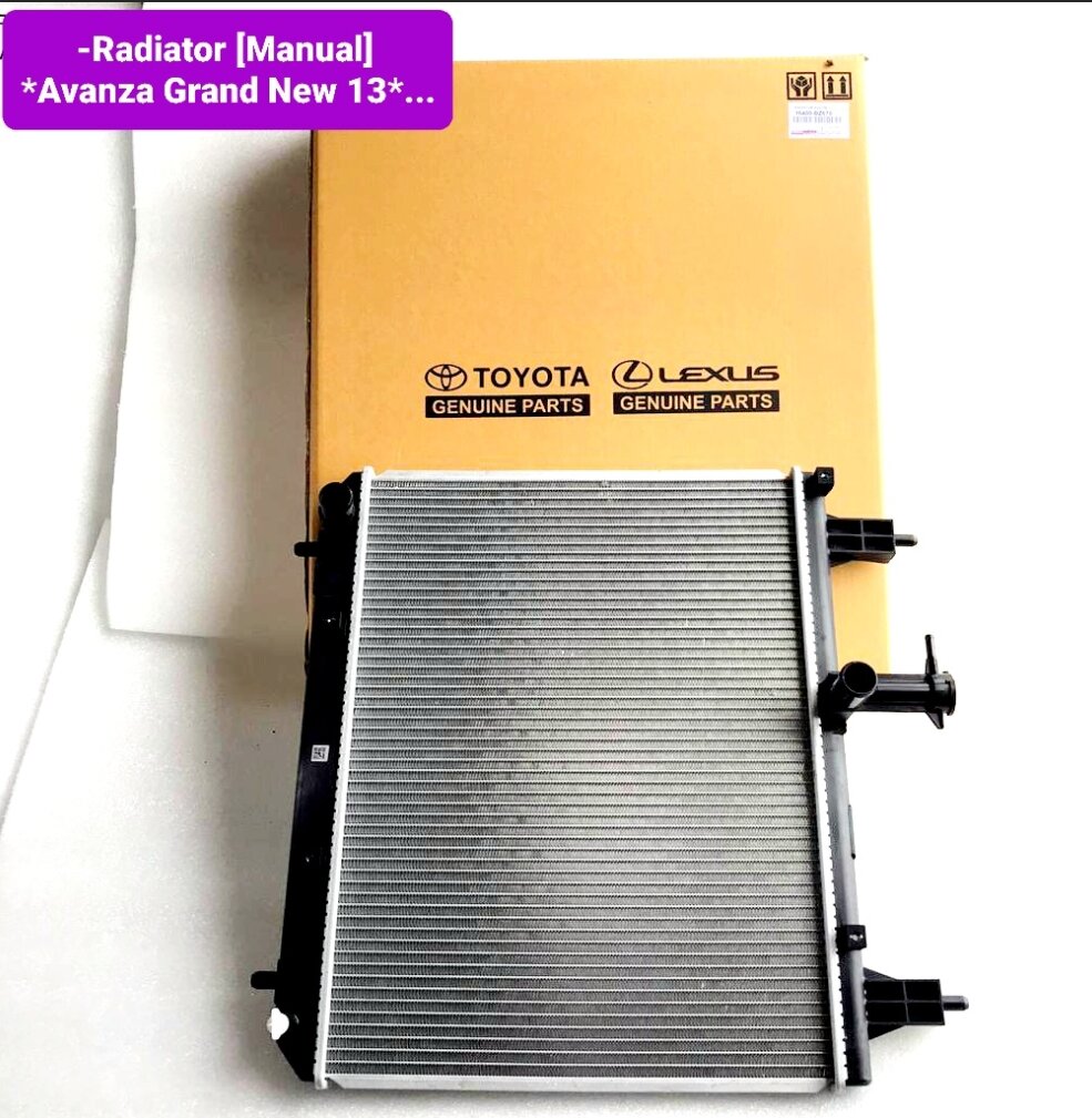 Radiator Assy Toyota Avanza Grand New 1.3Cc 1300Cc Manual Original ...