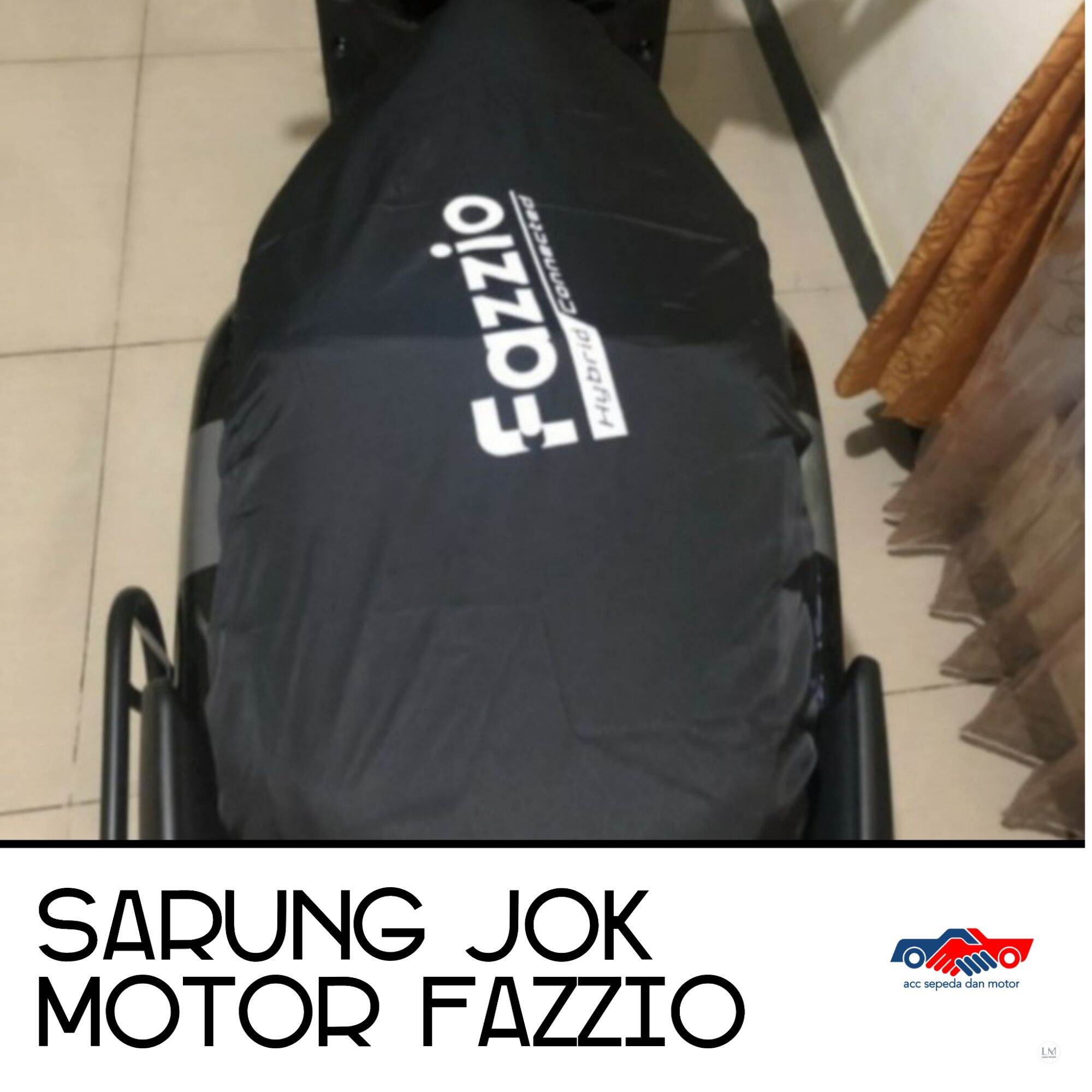 sarung jok motor FAZZIO 125 WATERPROOF SLIM FIT | Lazada Indonesia