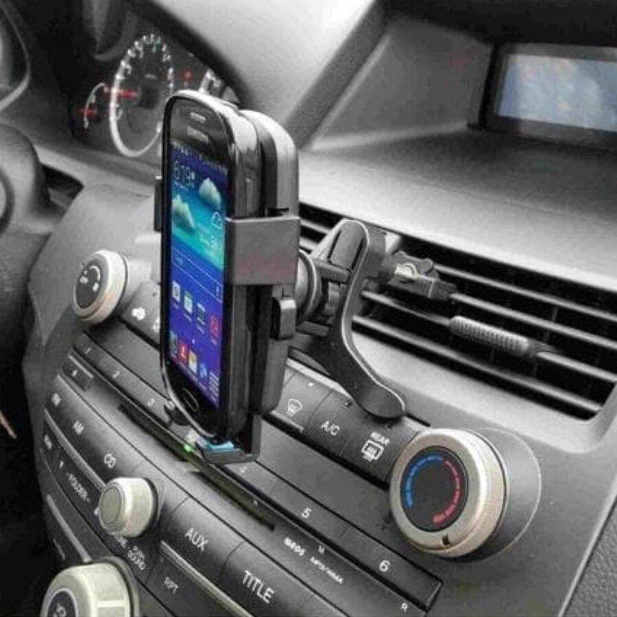 HOLDER MOBIL AC CAR HOLDER UNIVERSAL-TEMPAT HP GPS | Lazada Indonesia