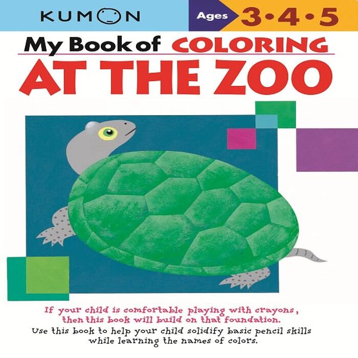 [Ready] Kumon Coloring At the Zoo | Lazada Indonesia