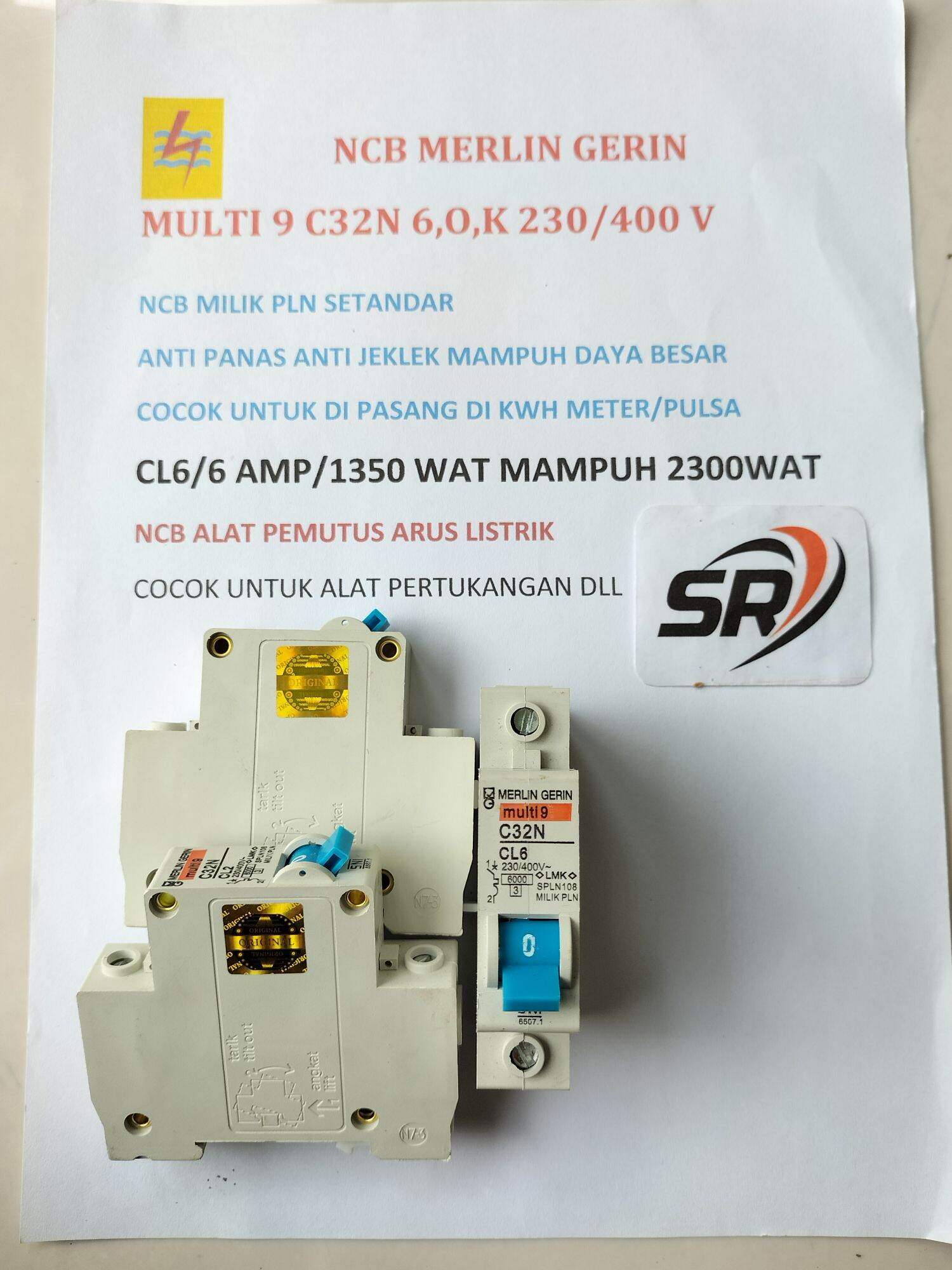 NCB CL6 Merlin standar PLN (harga satuan) anti jeklek mampuh daya besar ...
