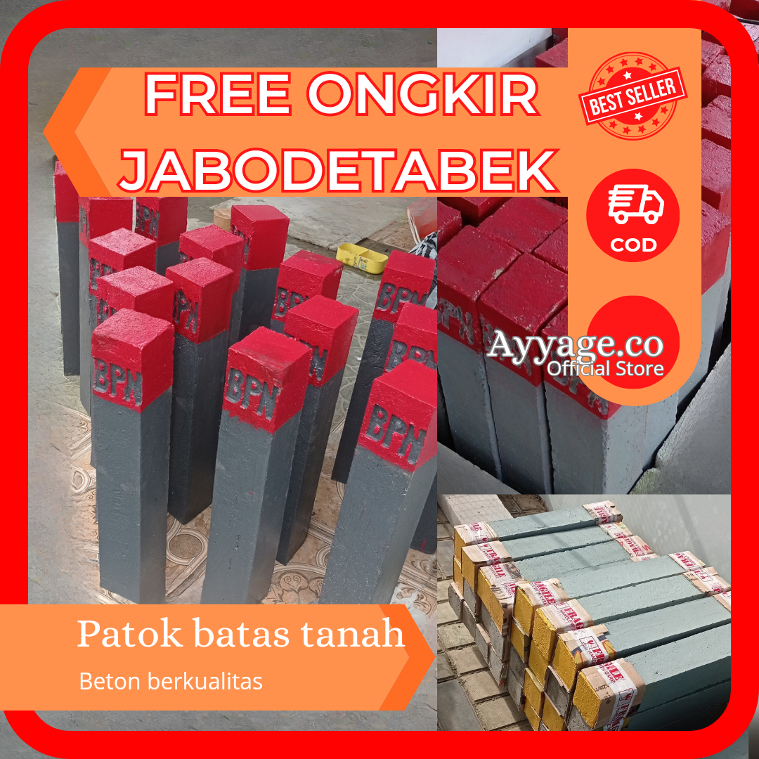 patok beton bpn | Lazada Indonesia