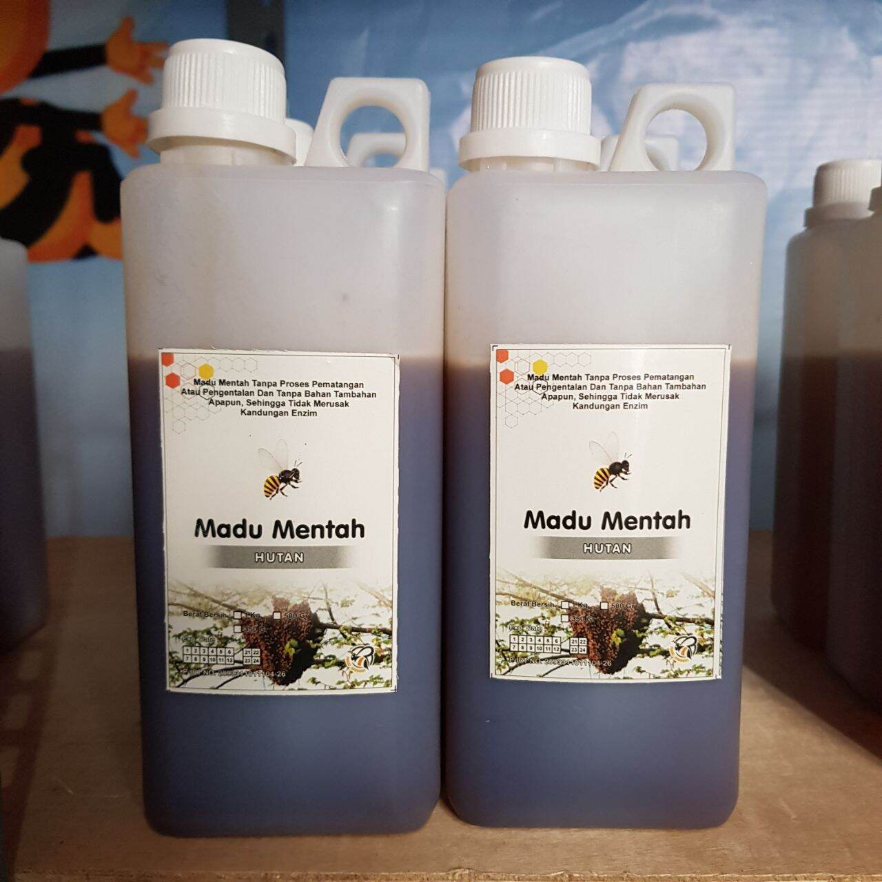 Madu Hutan - Madu Mentah - Murni Asli 100% - Madu Murah 1kg | Lazada ...