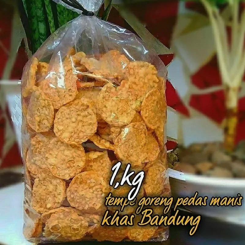 gorengan tempe bulat pedas manis khas bandung 500gr | Lazada Indonesia