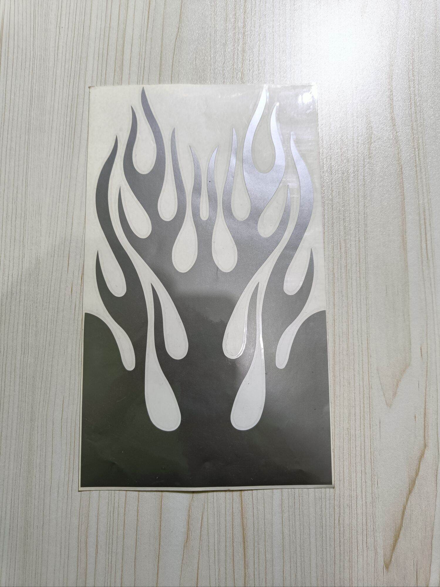 Stiker spakbor motor motif api sticker spakbor tribal api | Lazada ...