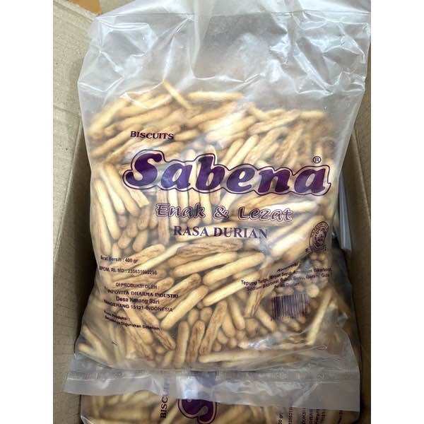 BISKUIT STIK DURIAN SABENA 400gram | Lazada Indonesia