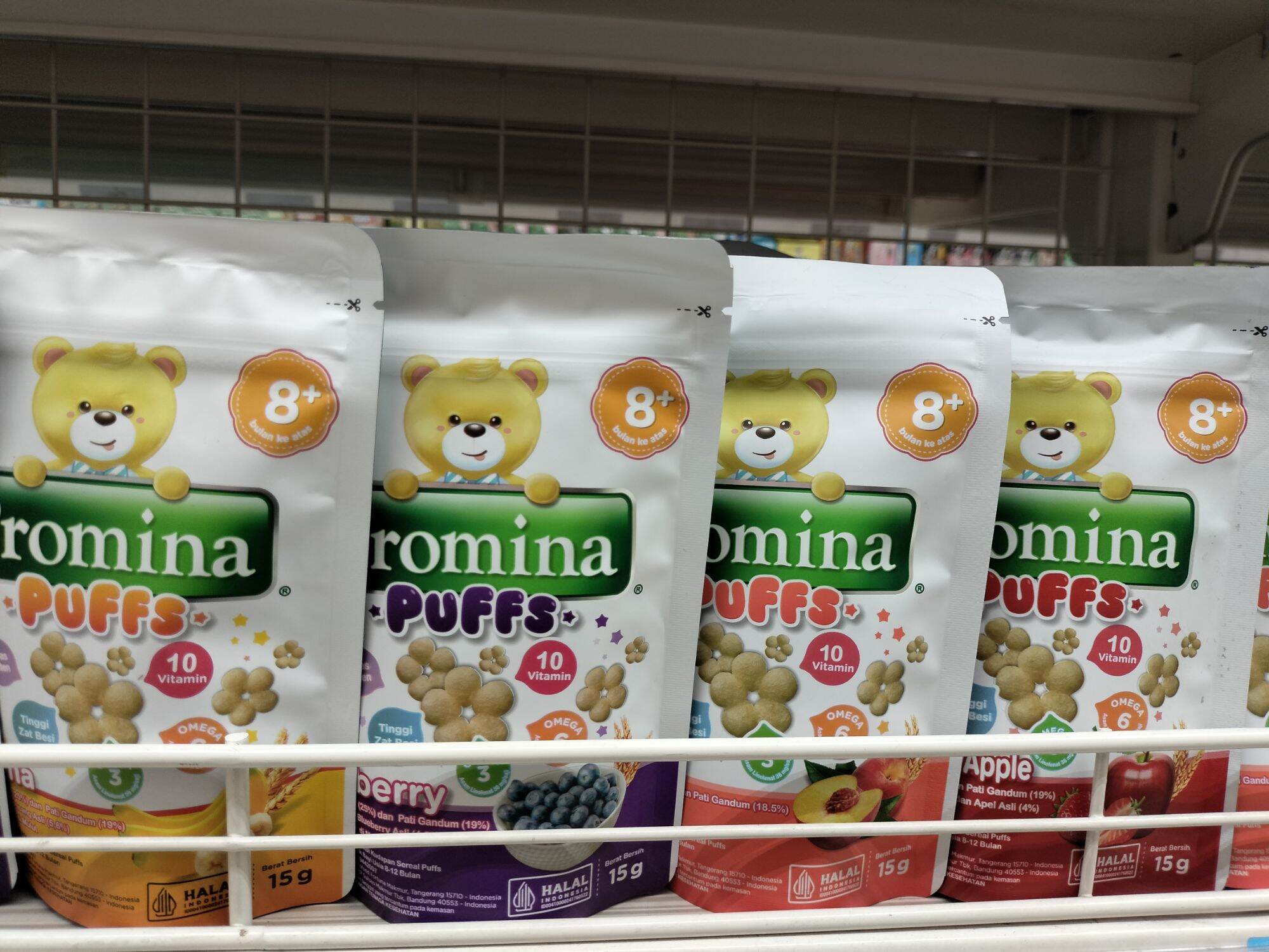 PROMINA PUFFS MAKANAN/SNACK BAYI 15GR | Lazada Indonesia
