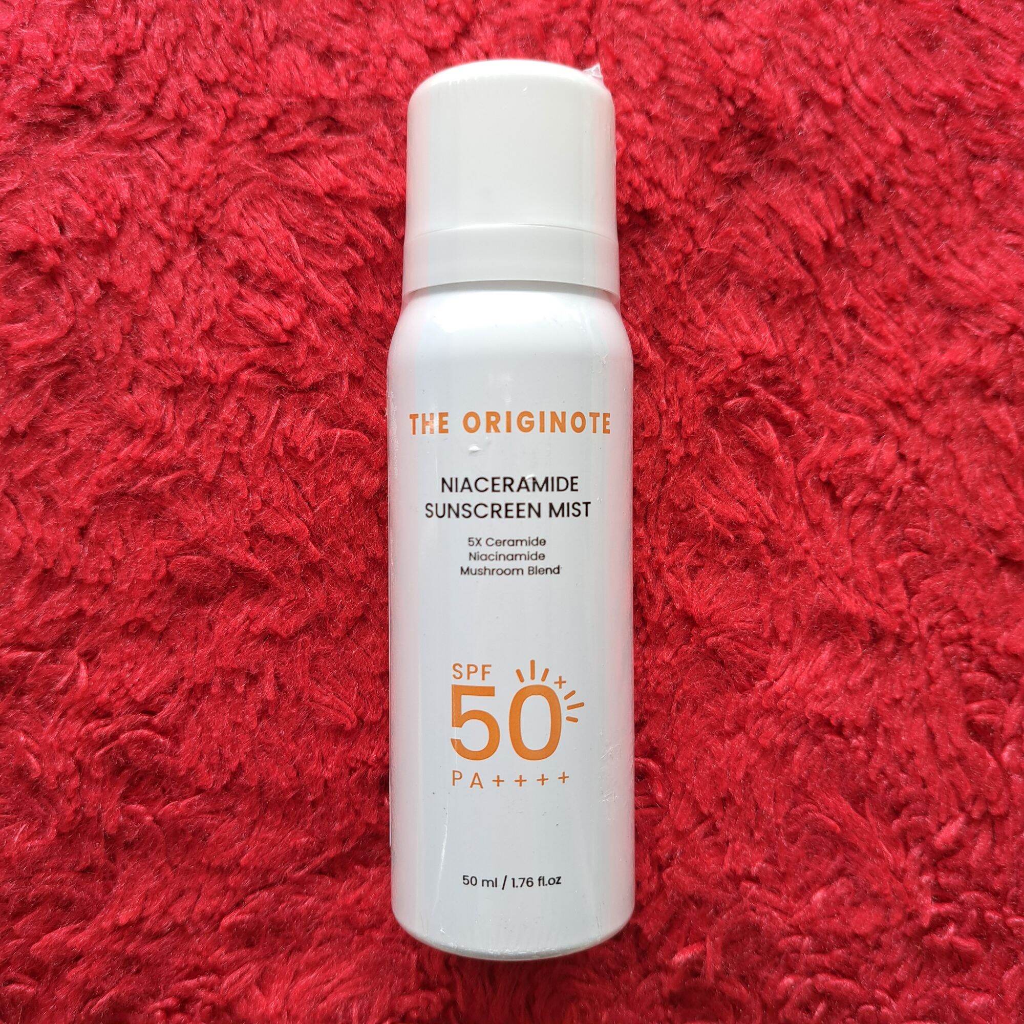 The originote niaceramide sunscreen mist SPF 50 PA++++ 50 ml | Lazada ...