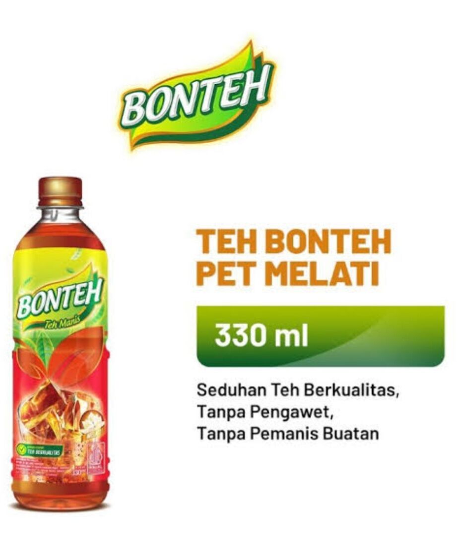 BONTEH TEH MANIS 330 ML ( isi 12 botol) | Lazada Indonesia
