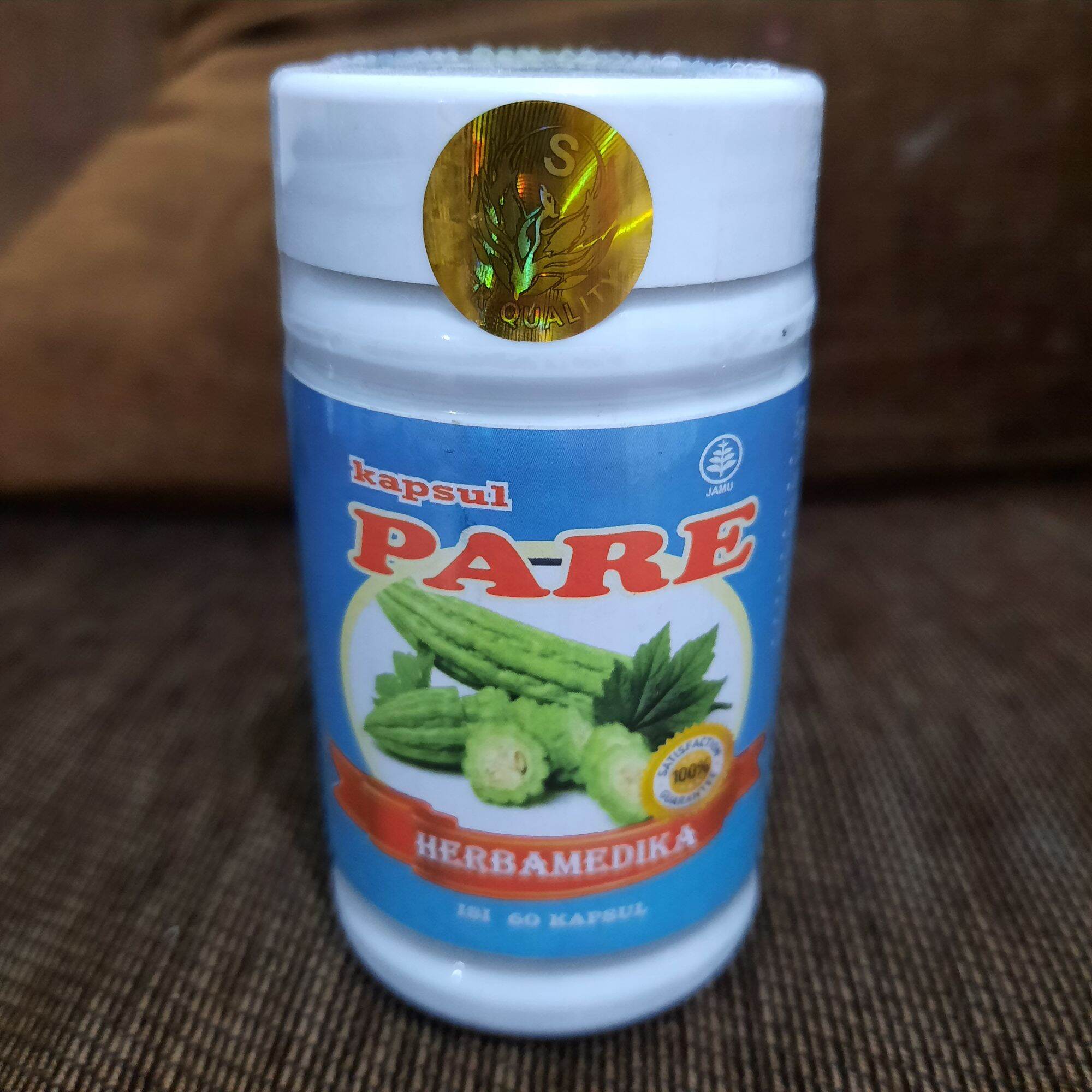 Kapsul Pare Herbamedika 60 Kapsul | Lazada Indonesia