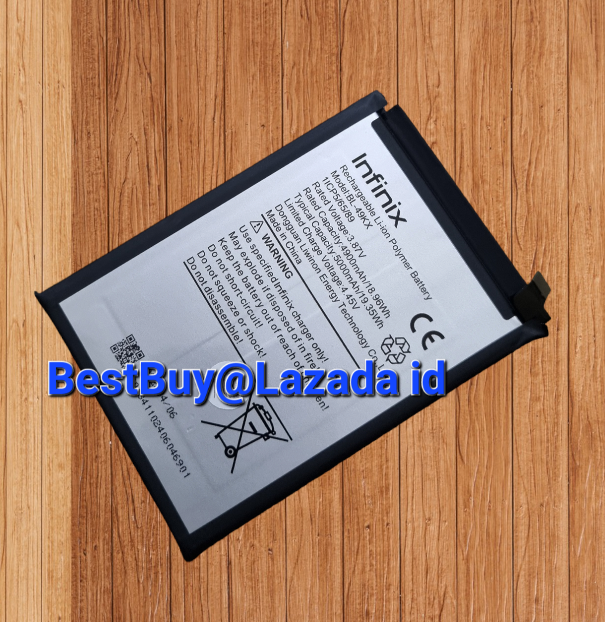 Baterai Batre INFINIX NOTE 12 ( 2023 ) X676C ORIGINAL 100% BL-49KX ...