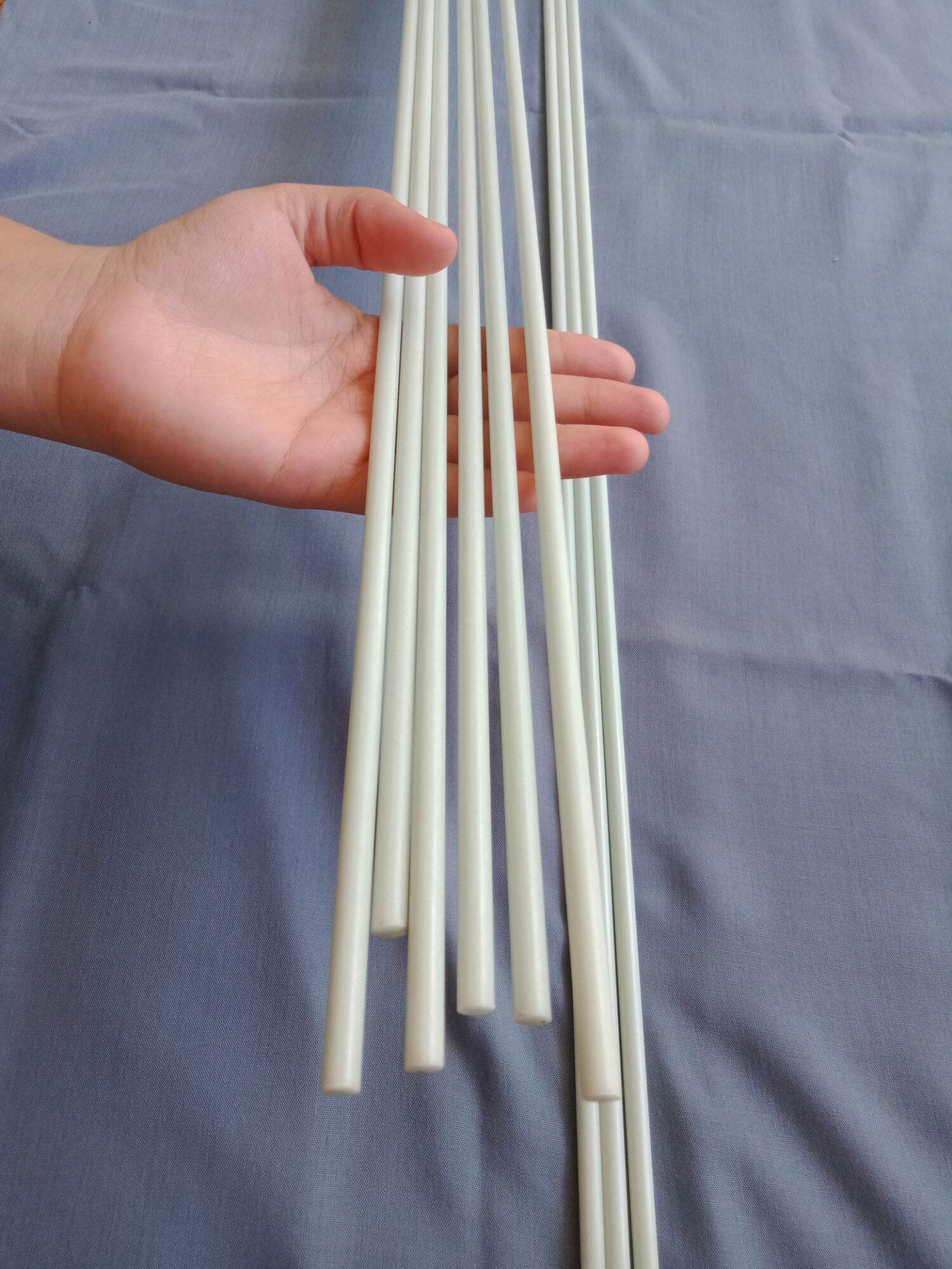 Bahan joran fiberglass 100cm paket 3 batang diameter 8mm | Lazada Indonesia