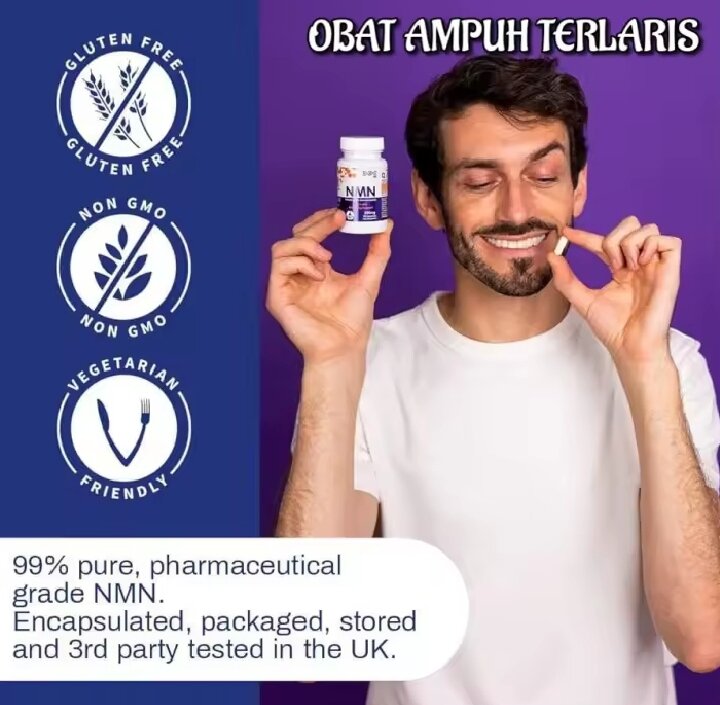 NMN Bio B Nicotinamide Mononucleotide - 500mg Anti-Aging & NAD+ | Lazada Indonesia