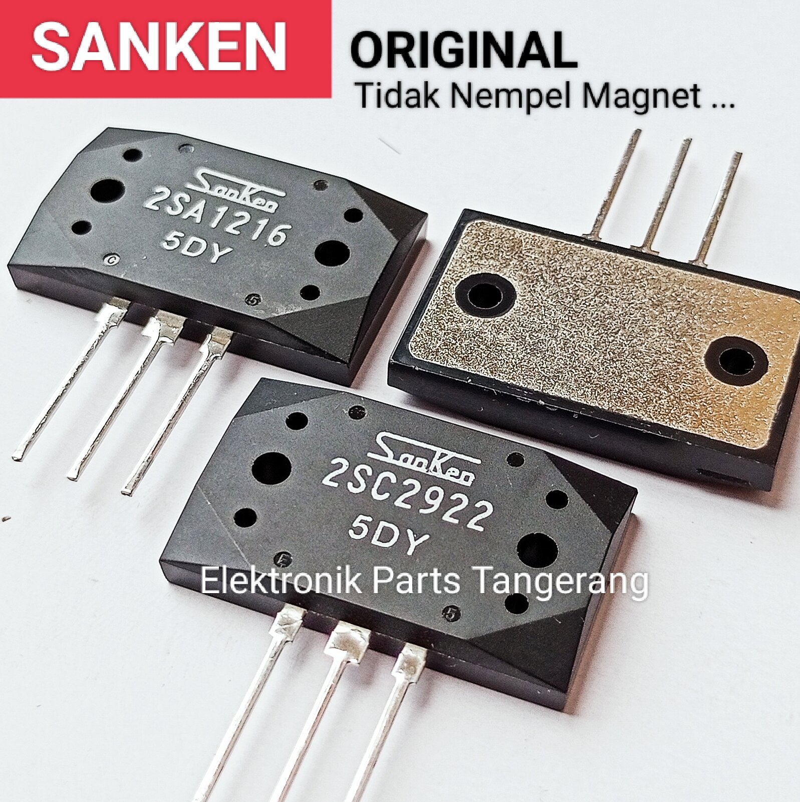 TRANSISTOR SANKEN 2SA1216 2SC2922 ORIGINAL (SEPASANG) TRANSISTOR SANKEN ...