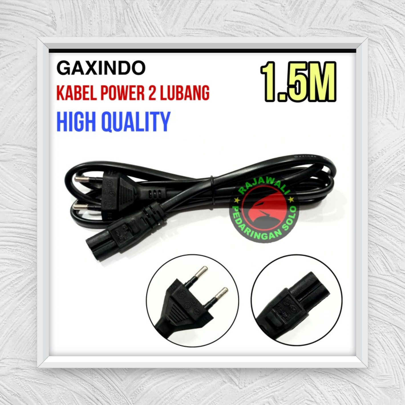 KABEL RADIO KABEL POWER RADIO ANGKA 8 KABEL POWER LUBANG 2HIGH QUALITY ...