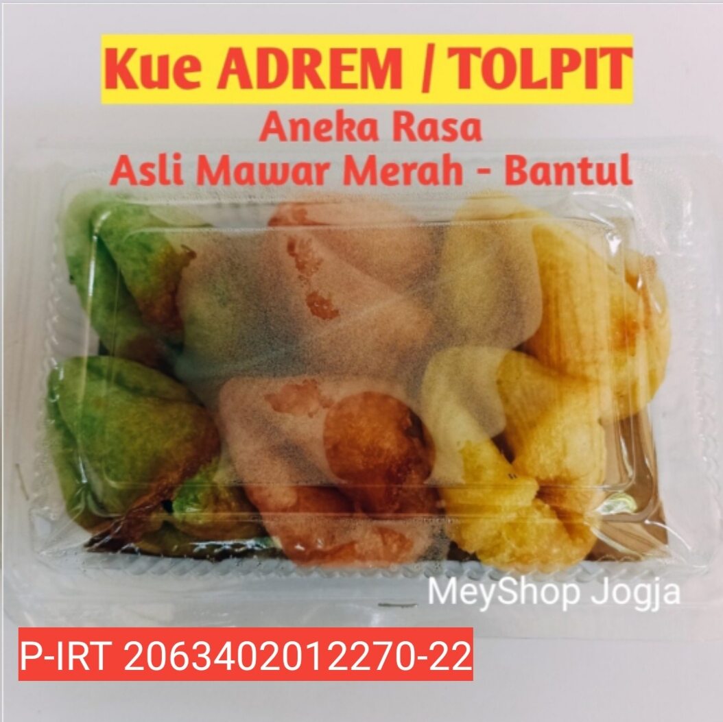 KUE ADREM / TOLPIT ANEKA RASA KHAS BANTUL | TERSEDIA JUGA RASA GULA ...