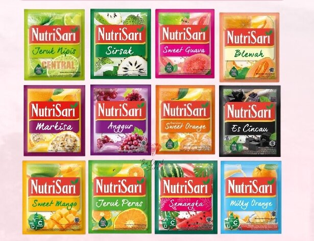 minuman sachet nutrisari aneka rasa 1 renceng | Lazada Indonesia