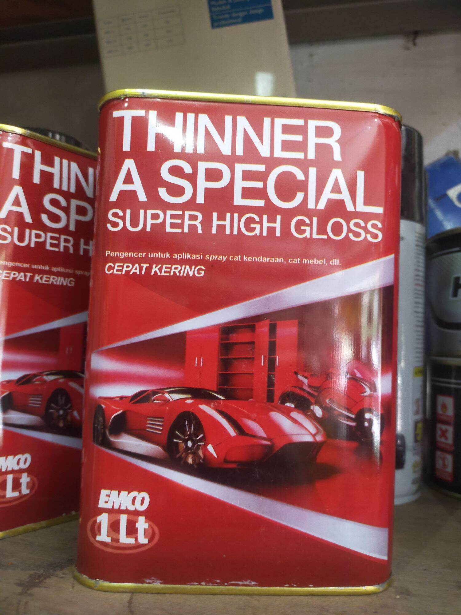 EMCO Thinner A Special 1 liter. pengencer cat. | Lazada Indonesia