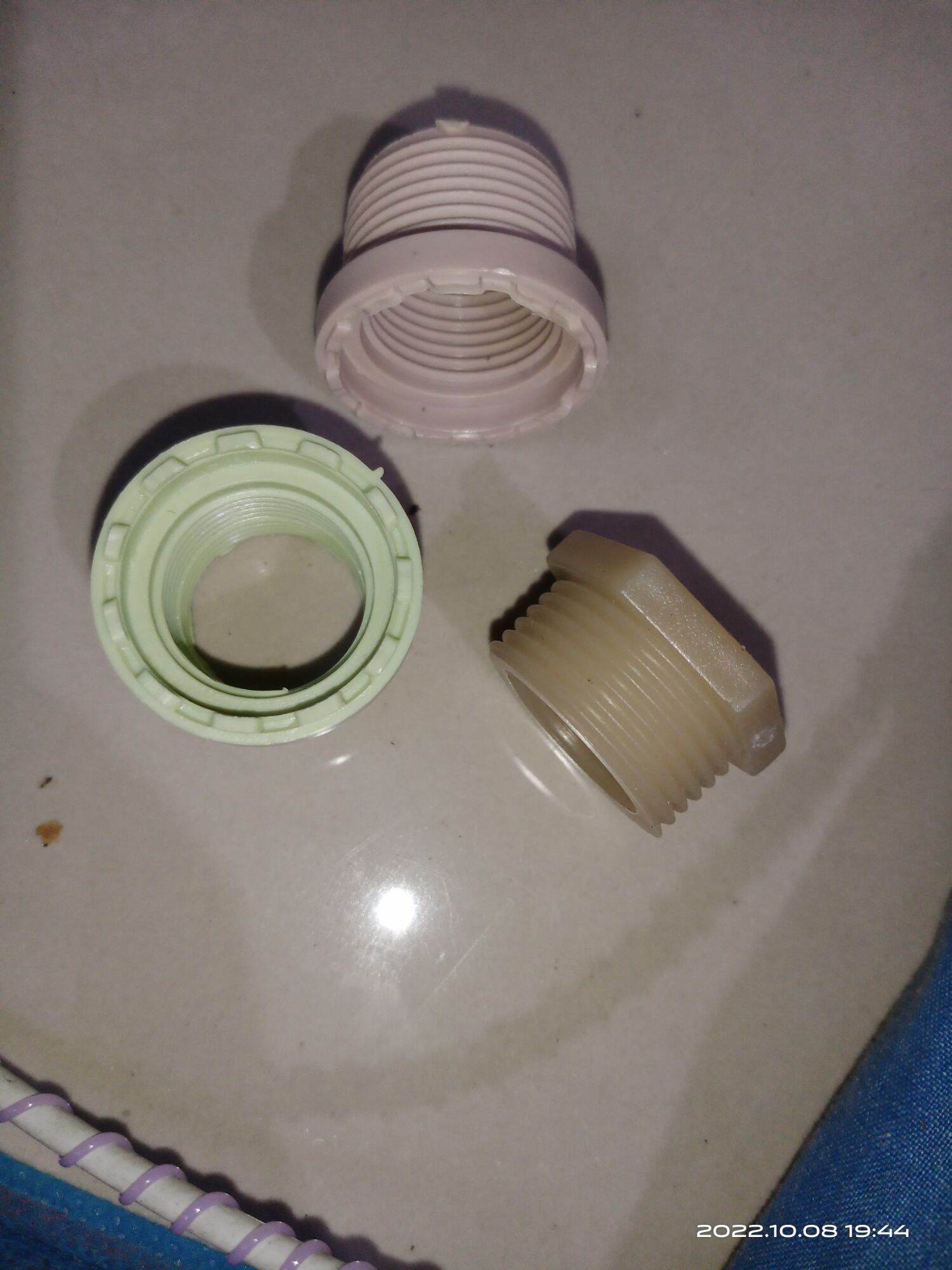 Vlok Ring Pvc Double Nepel Drat Luar 3/4" Dalam 1/2" | Lazada Indonesia