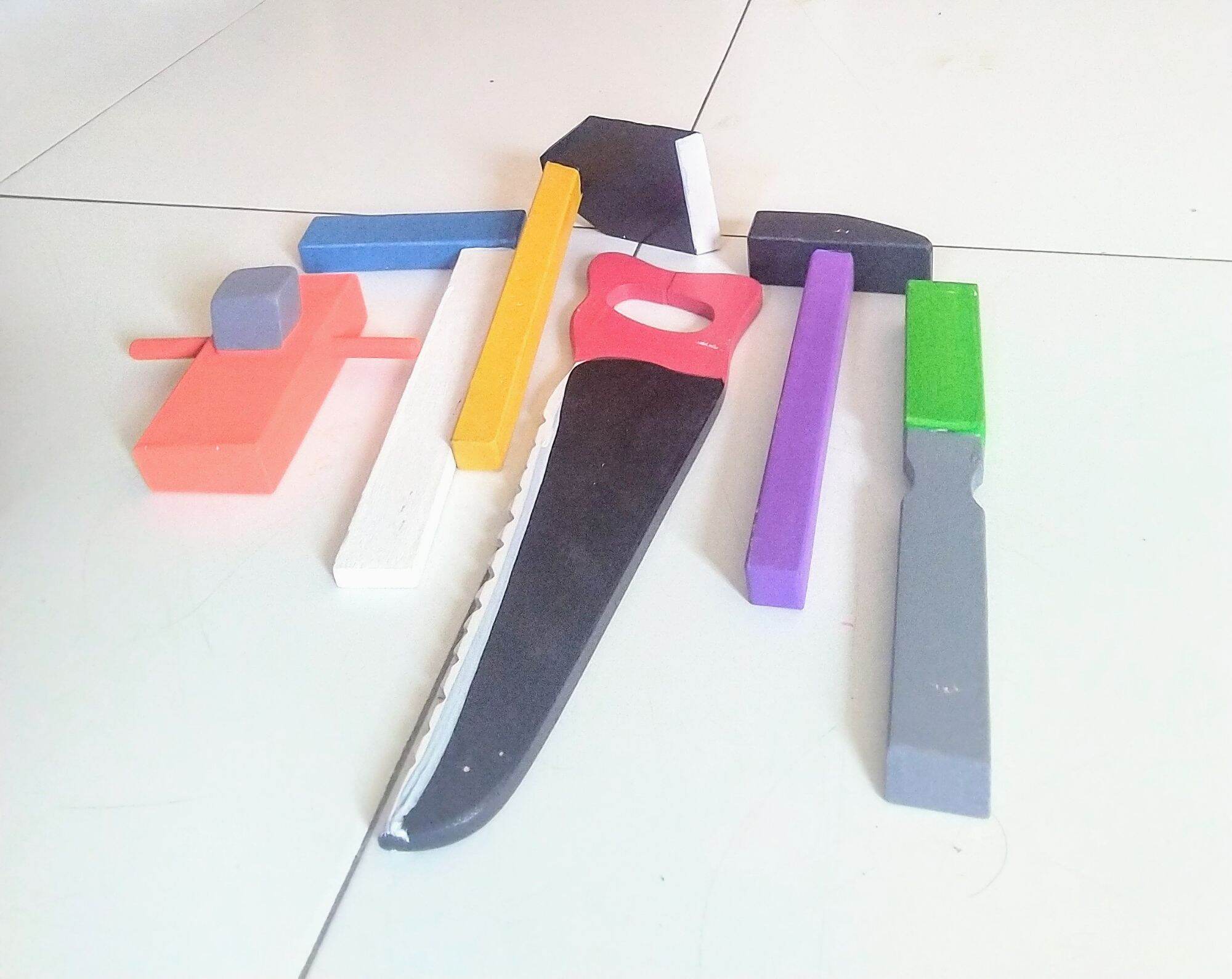 Alat Pertukangan Mainan anak alat pertukangan mainan kayu | Lazada ...