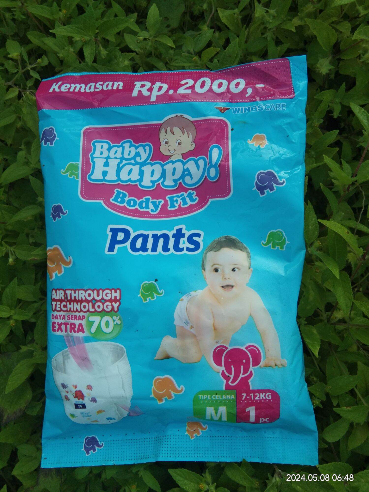 Baby Happy Pants 1 renceng isi 7 pcs / Pampers Baby Happy Pants isi 7 ...