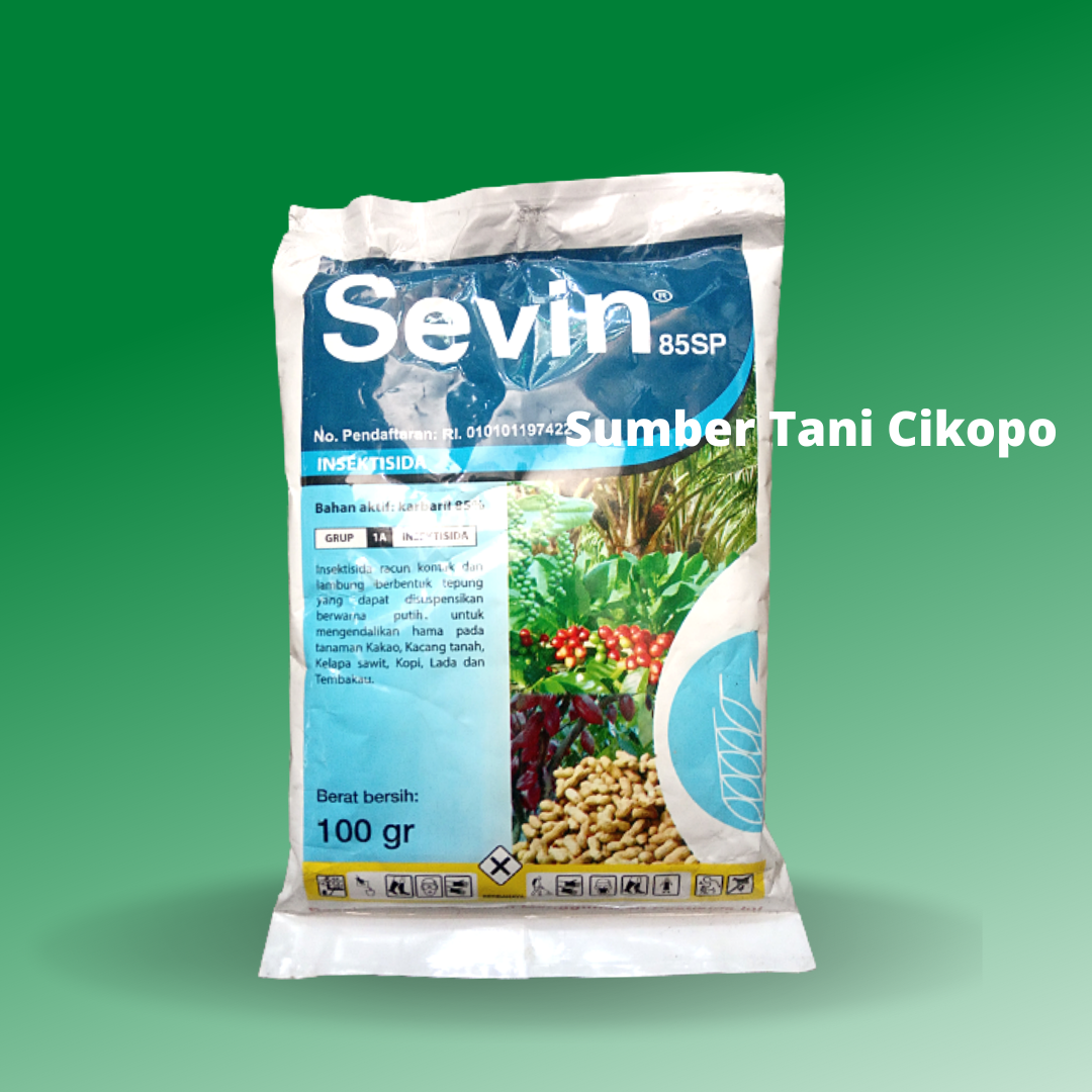 Original Insektisida Sevin 85 Wp Bahan aktif Karbaril 100gr | Lazada ...
