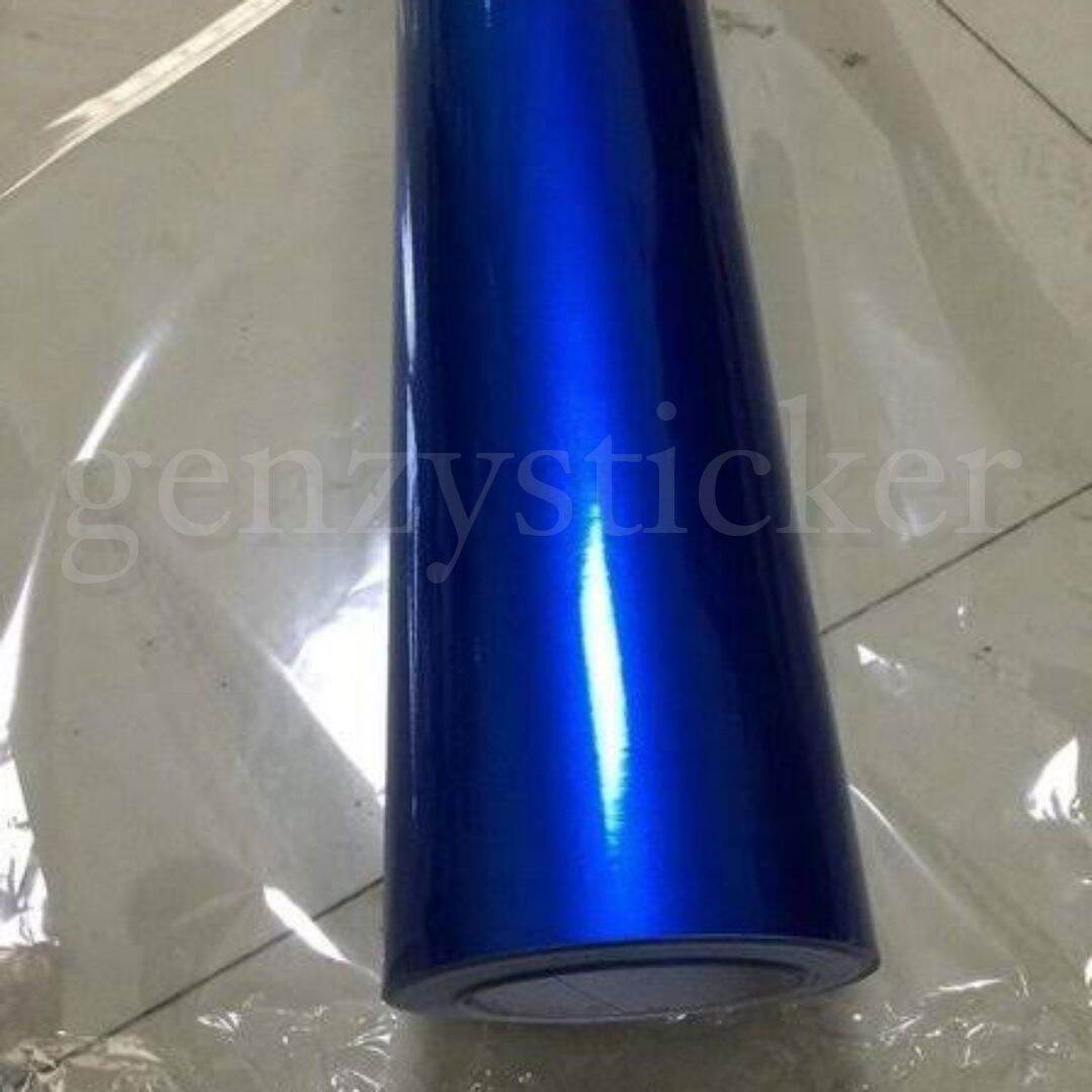stiker skotlet biru candy metalic sticker scotlet metalik glossy ...