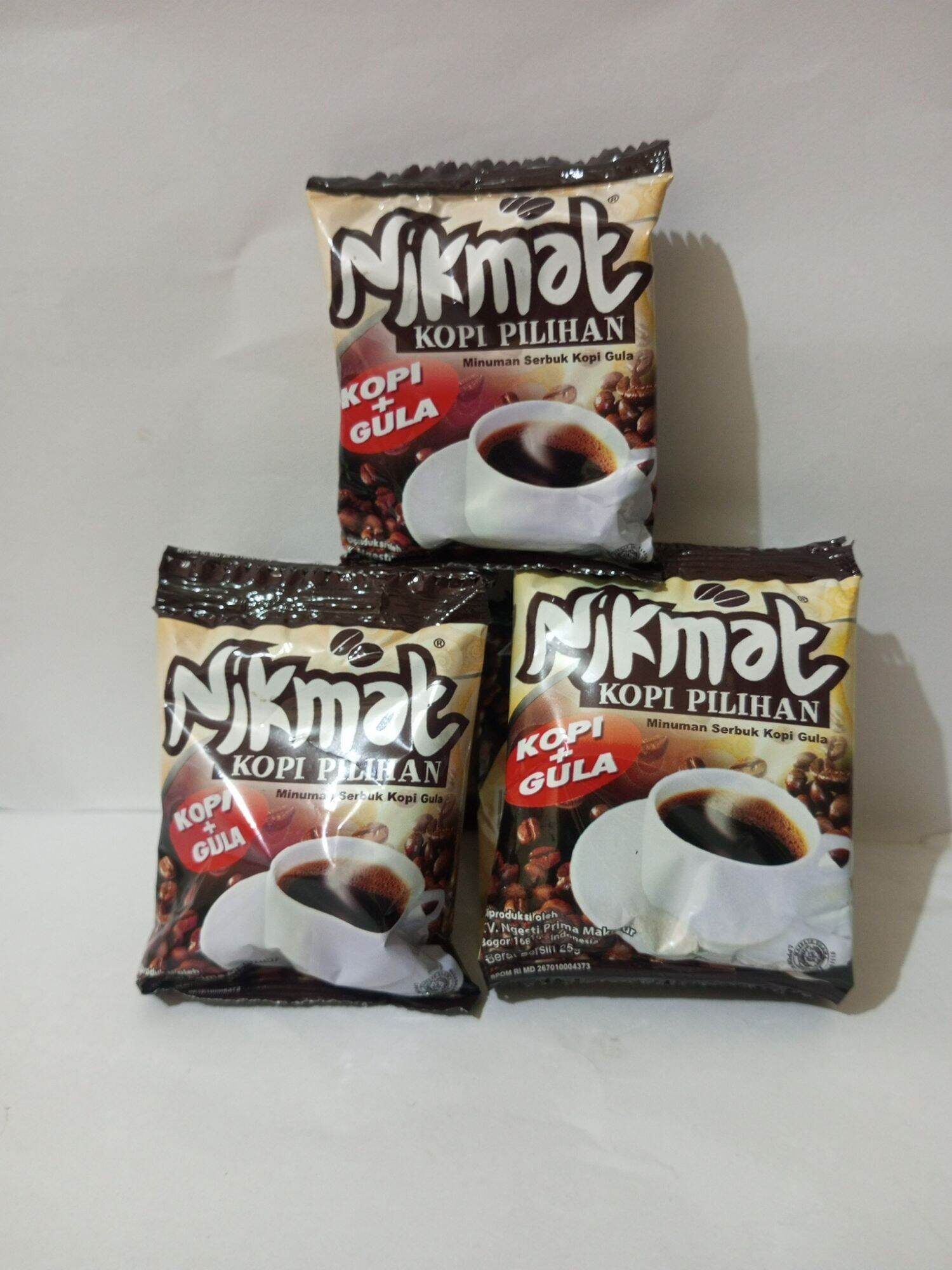 Kopi "NIKMAT" kopi nya org bogor kopi+gula/sachet | Lazada Indonesia