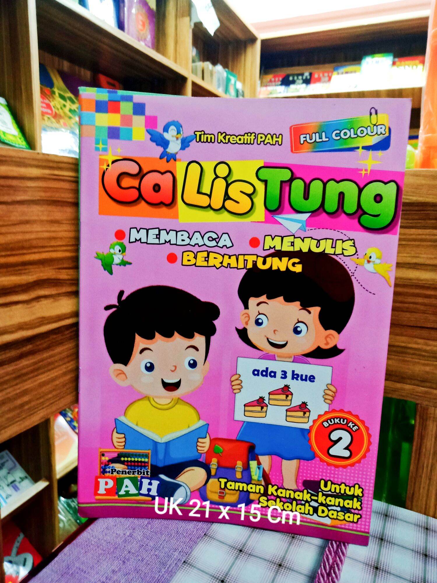 Buku Anak TK Paud Calistung Membaca Menulis Berhitung Jilid 2 Full ...