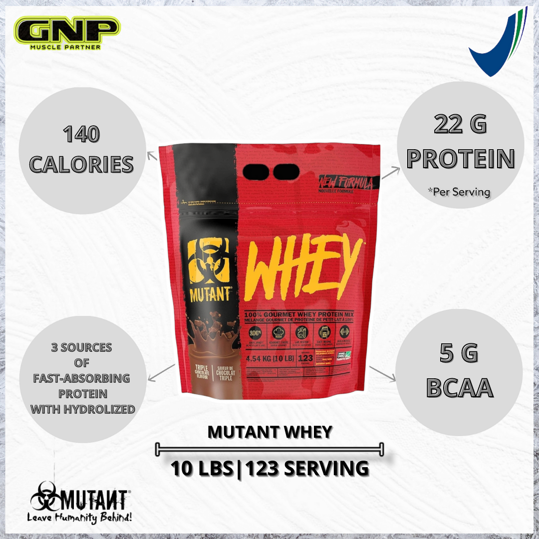 MUTANT | WHEY | 10 LBS | Lazada Indonesia